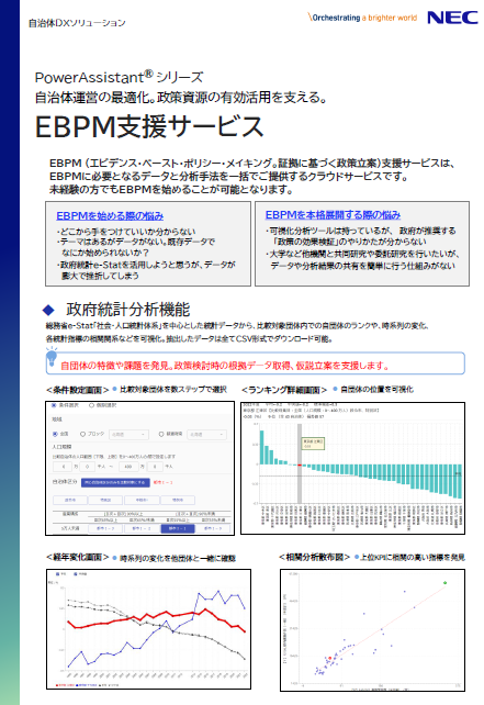NEC EBPM支援サービス | 情報システム | RABAN